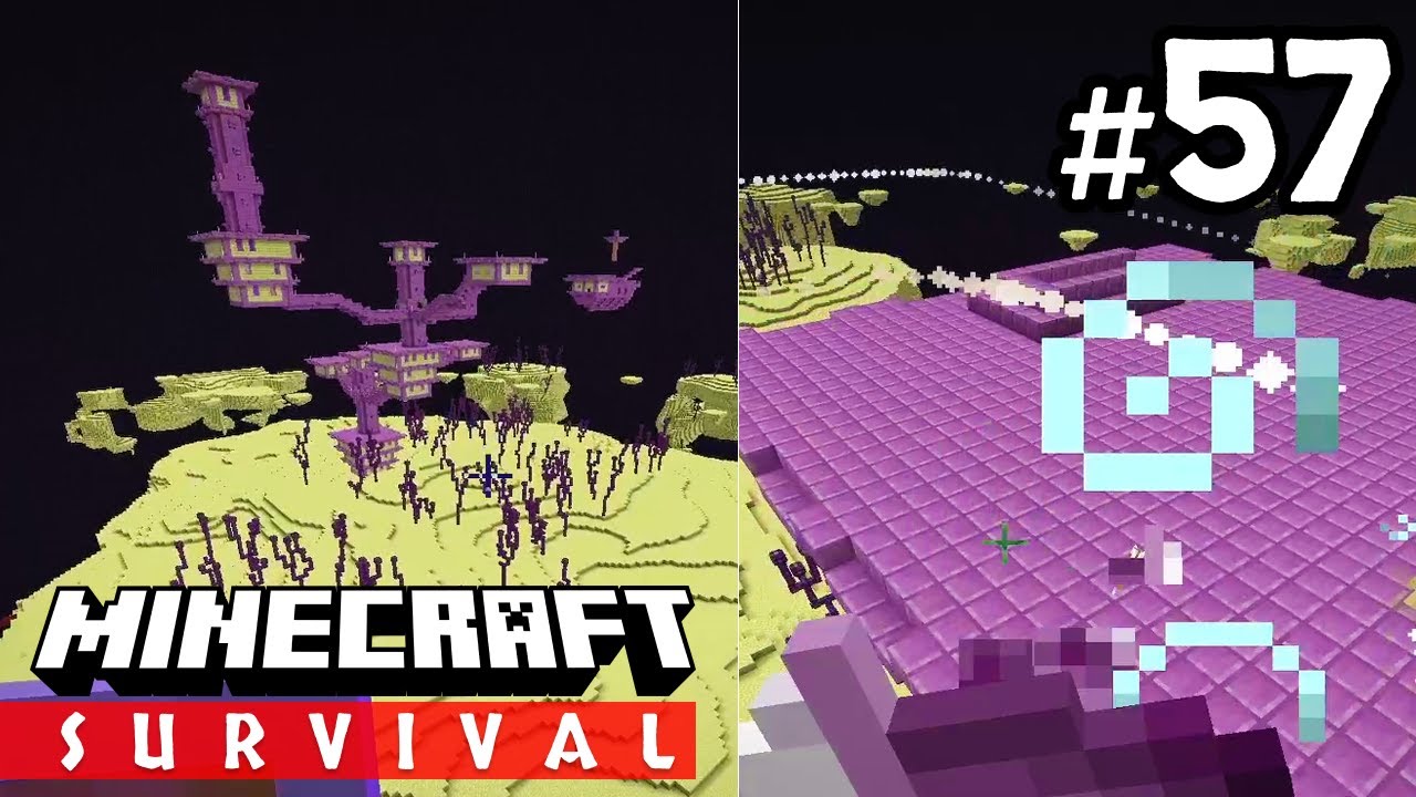 Revisiting End Dimension & End City | Minecraft Survival (Episode 57 ...