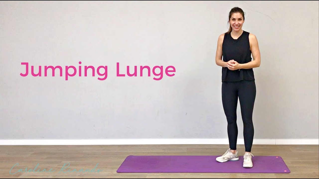JUMPING LUNGE ★ - YouTube