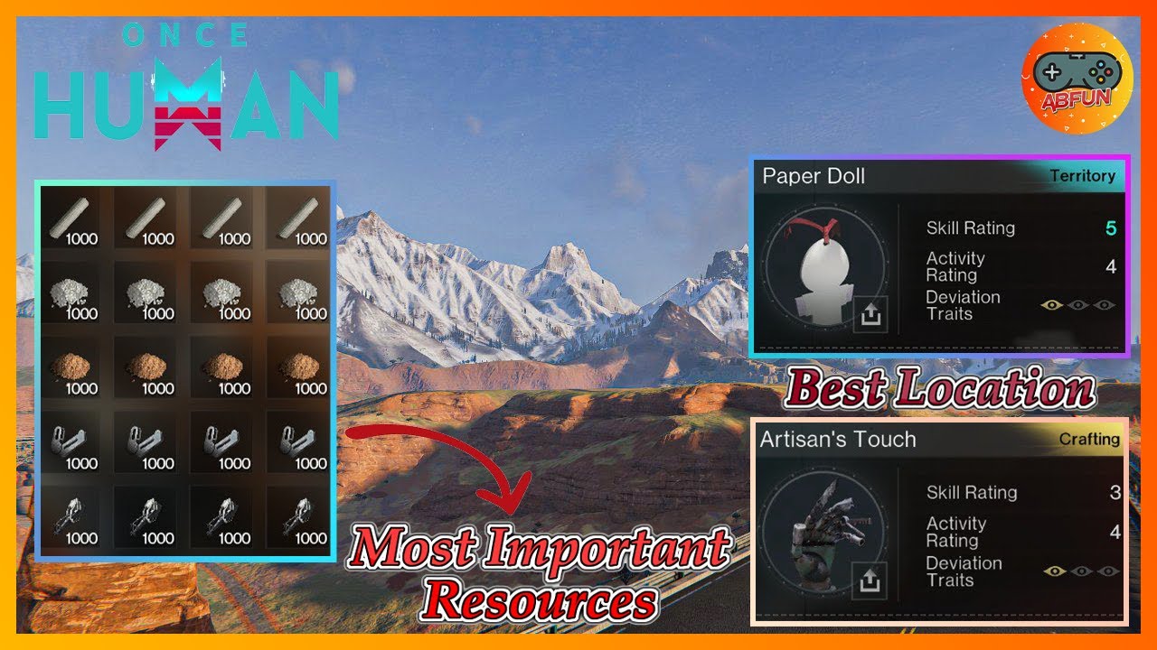 Once Human Tier 5 Resources on Day One of The Way of Winter By Useing ...