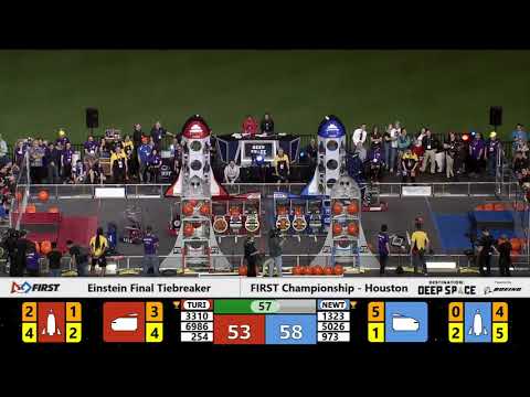 Einstein Final Tiebreaker - 2019 FIRST Championship - Houston