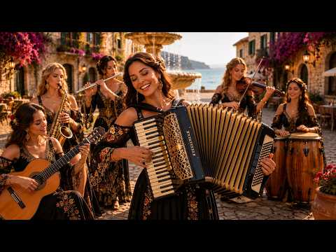 Electrifying Flamenco × Cha-Cha-Cha | Spanish Guitar, Accordion, Violin, Flute & Sax Celebration