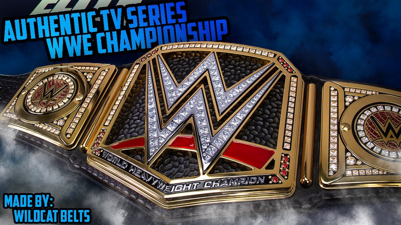 Official TV Authentic WWE Championship - By Wildcat Belts - YouTube