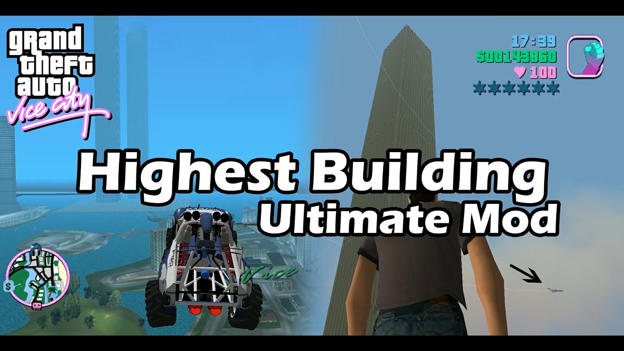 The Highest Building Gta Vice City | How to Fly Higher | Ultimate Vice ...