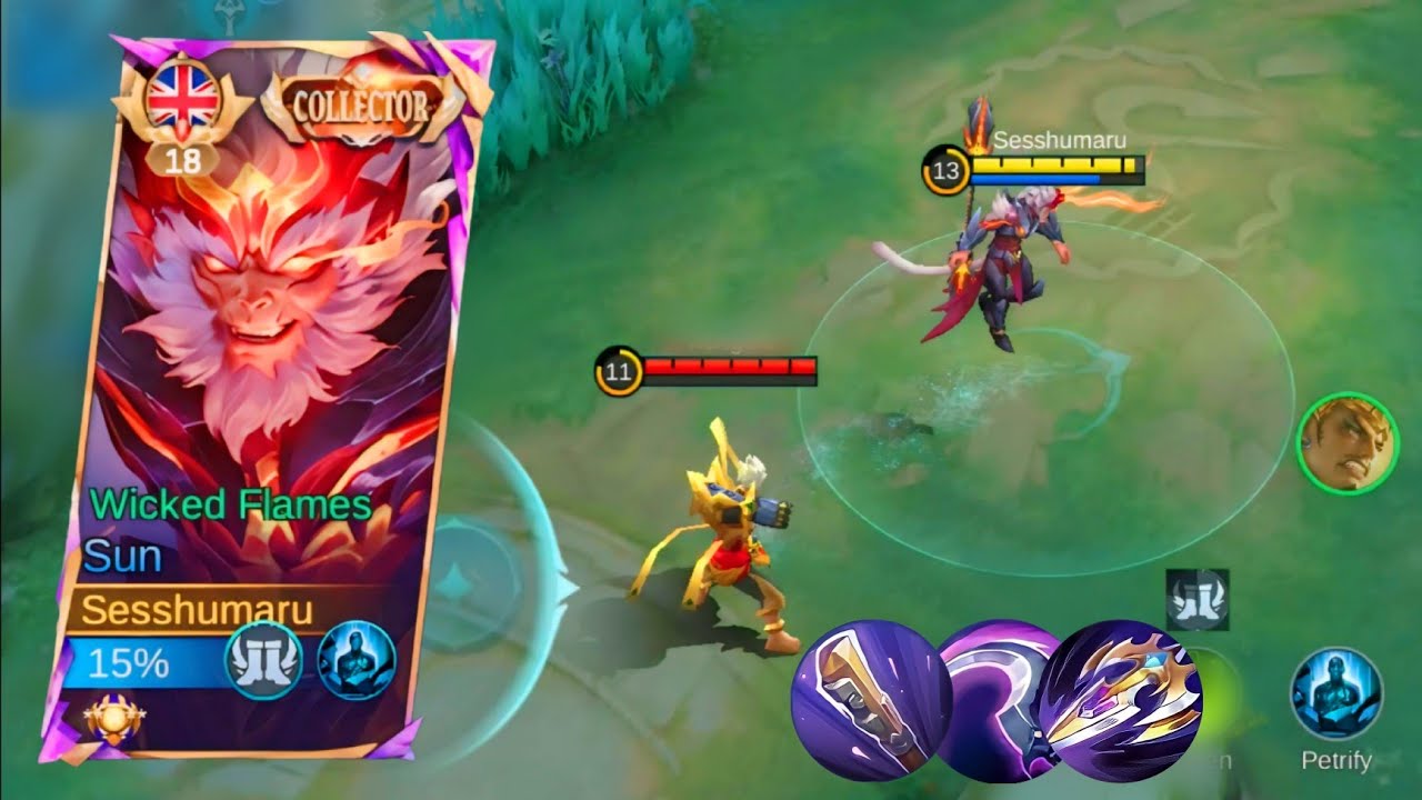 SUN DAMAGE BUILD FOR EXP! ENEMY AUTO DELETE! - YouTube