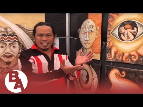Visual artist from Bukidnon brings the art of soil painting to ...