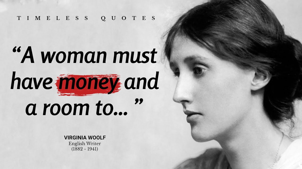 Inspiring Virginia Woolf Quotes That Will Resonate with Your Soul - YouTube