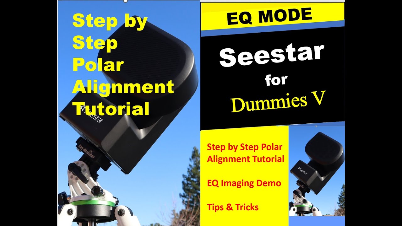 Seestar Step by Step Live EQ Mode Demo - YouTube