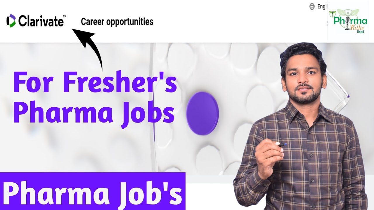 Fresher Pharma Job || For Freshers B Pharma as Content Analyst Clinial ...
