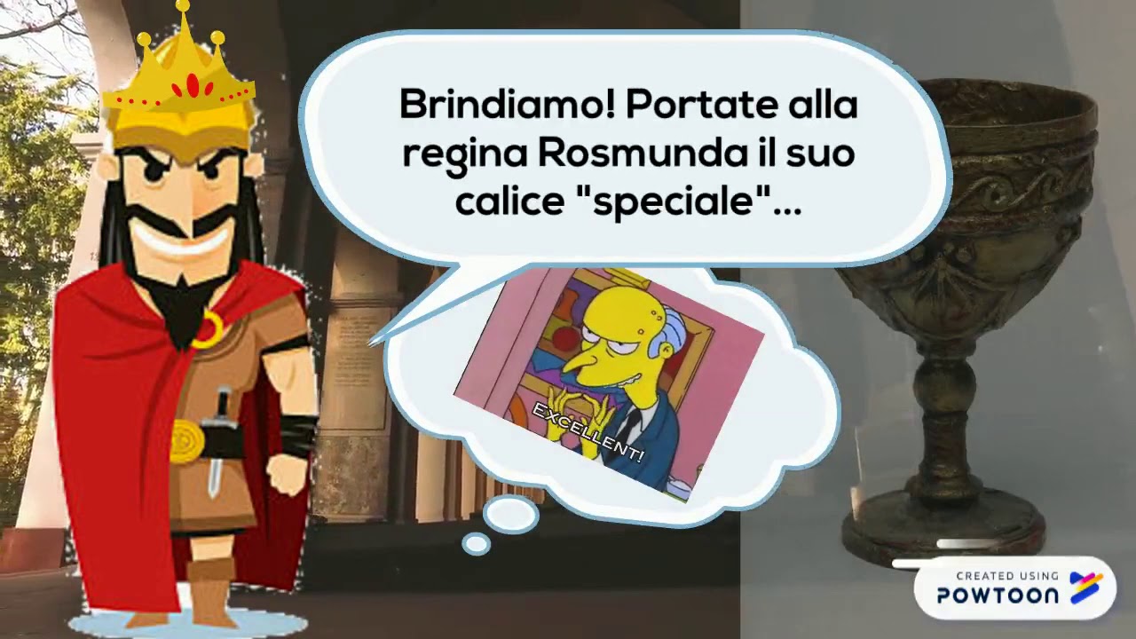 Storia q.b. #2 - La macabra storia della regina Rosmunda. - YouTube