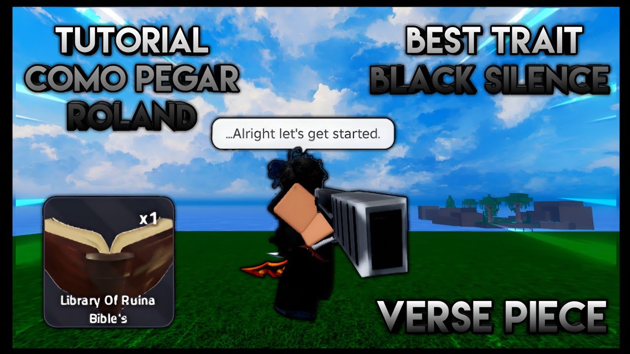 Verse Piece! Tutorial Como Pegar Roland, Library Of Ruina Bible's ...