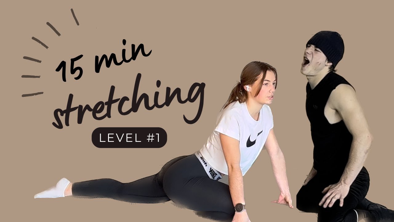 15min Stretching for Beginners | with emotions by my Brother! - YouTube