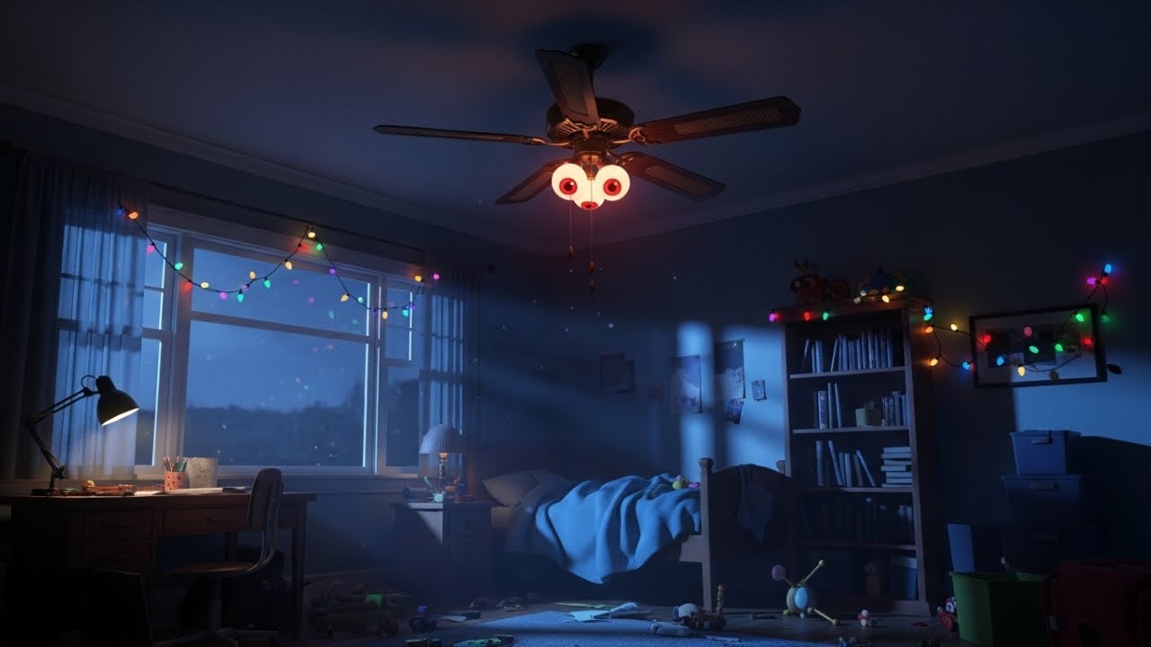 The Ceiling Fan Horror You Didn’t Expect - YouTube