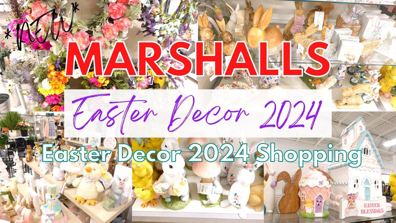 SHOP WITH ME AT MARSHALLS! | EASTER 2024 SHOP WITH ME | Home Decor ...