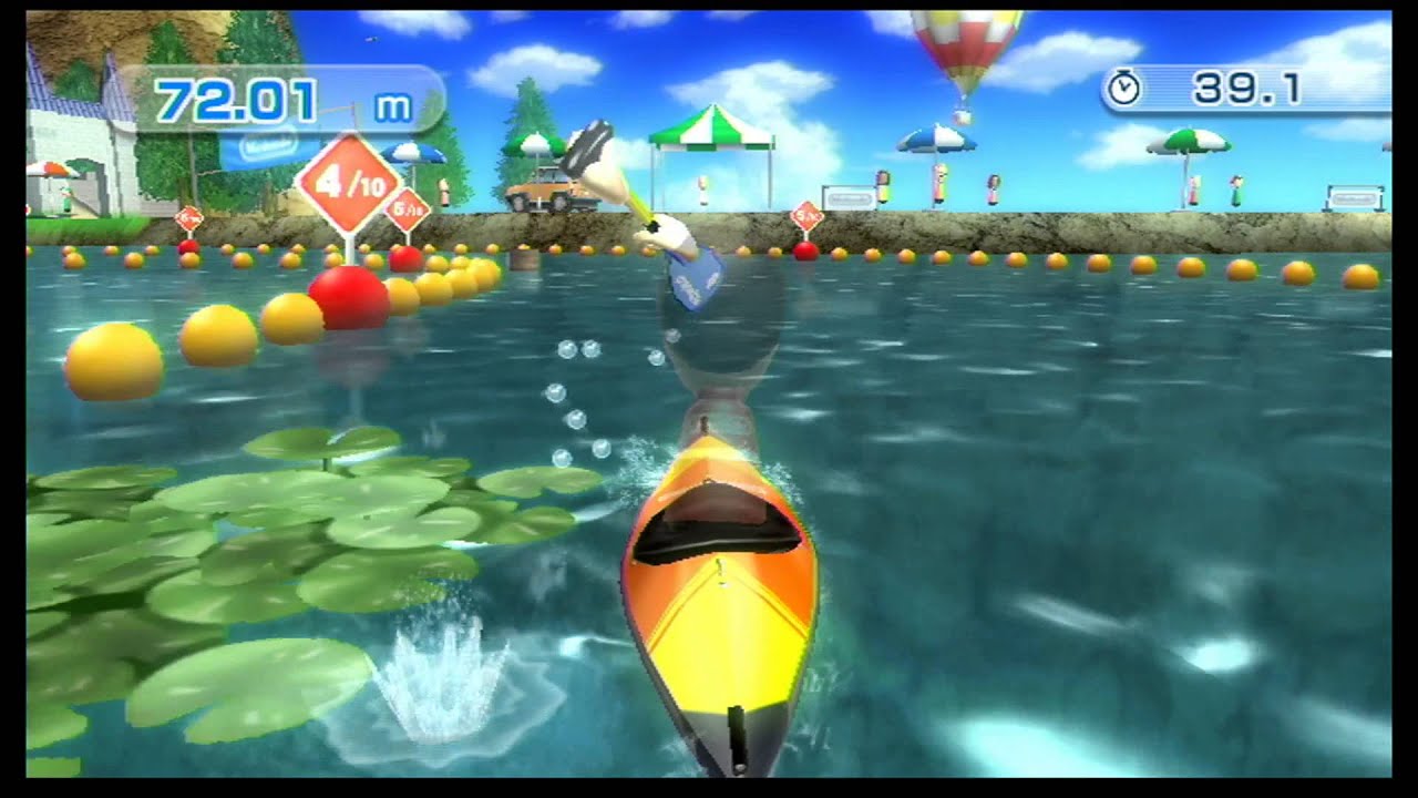 Wii Sports Resort - Canoeing - YouTube