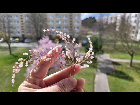 Tutorial si te bejme kreher per nuse,Punime dore, punime me rruaza ...