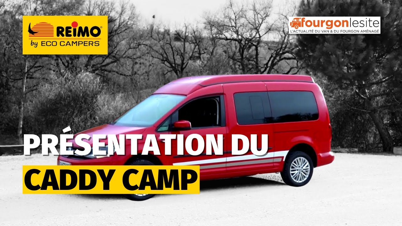 CADDY CAMP REIMO by ECOCAMPERS par FOURGON LE SITE - YouTube
