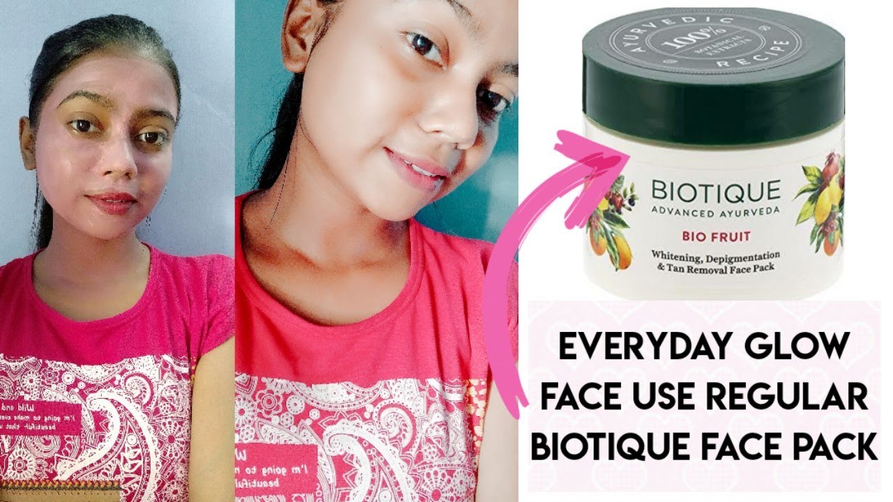 biotique whitening and depigmentation face pack || how to use biotique ...
