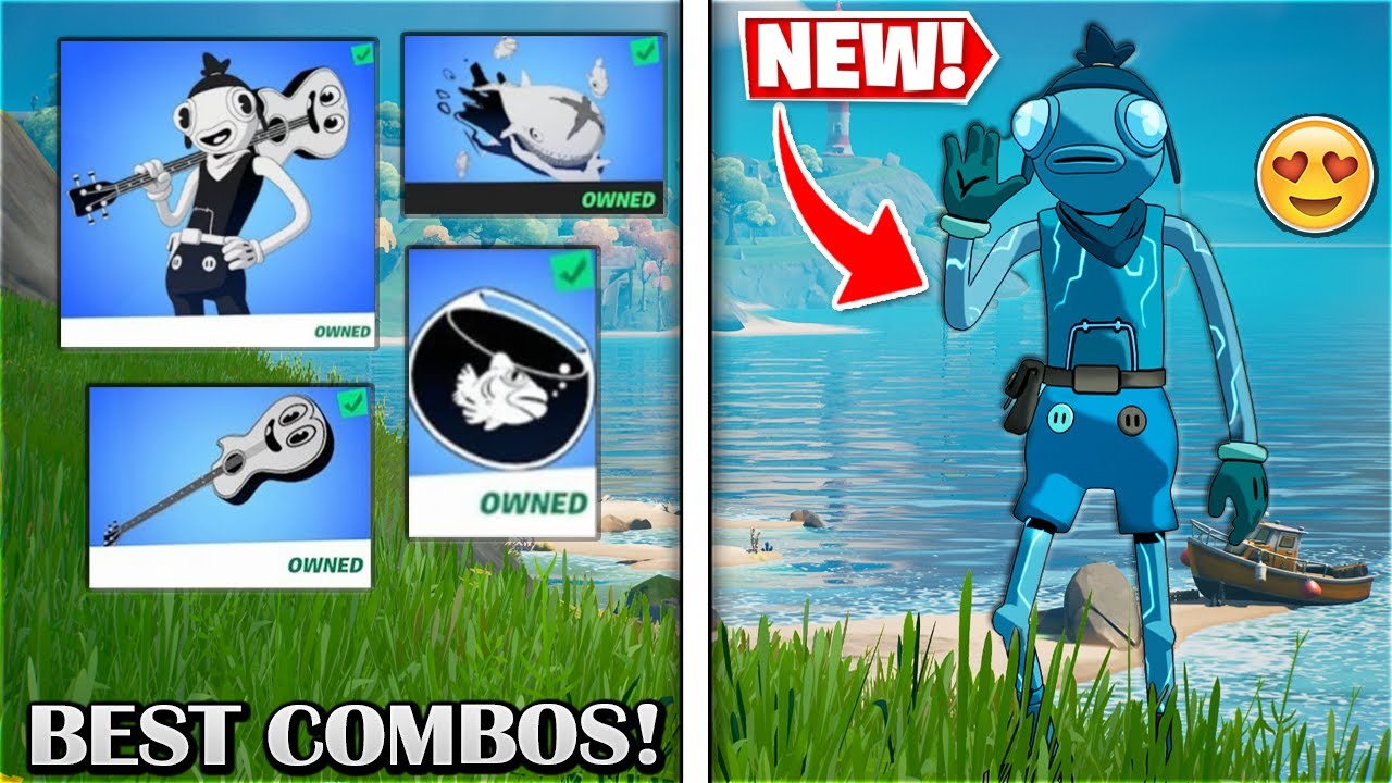 THE BEST COMBOS FOR *NEW* SNOW HEART TOONA FISH SKIN! - Fortnite (Toona ...