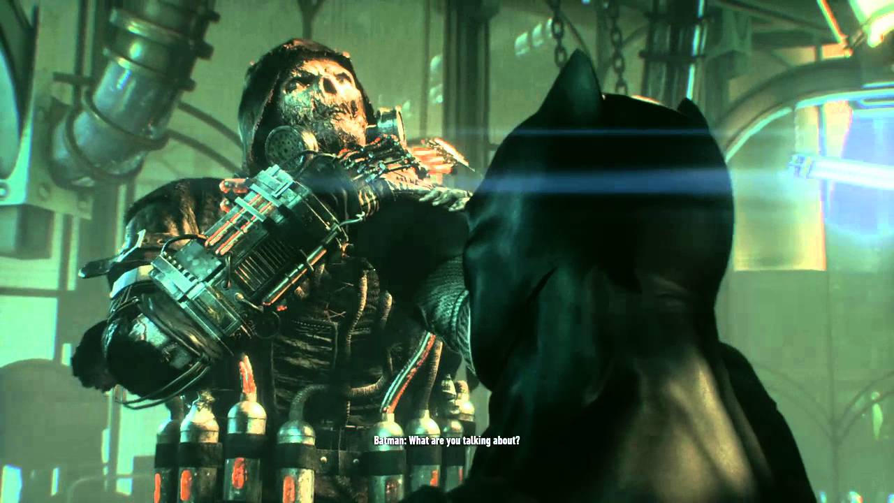 BATMAN™ ARKHAM KNIGHT : Batman vs Scarecrow. - YouTube