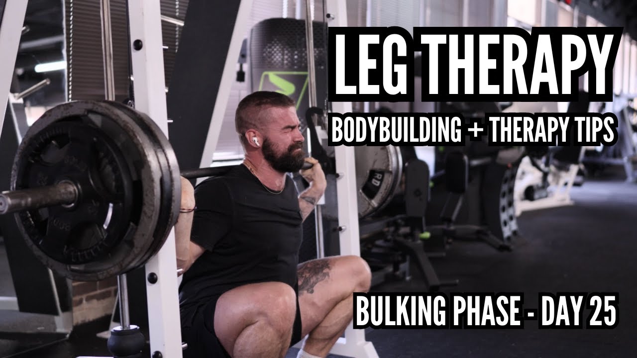 BULK - DAY 25- Leg Day - Bodybuilding & Impromptu Couples Therapy - YouTube