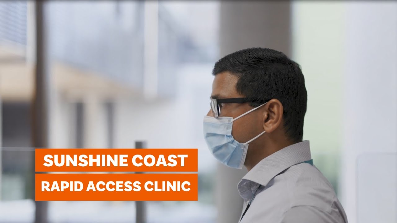 Bypass the ED with the Sunshine Coast's new Rapid Access Clinic - YouTube