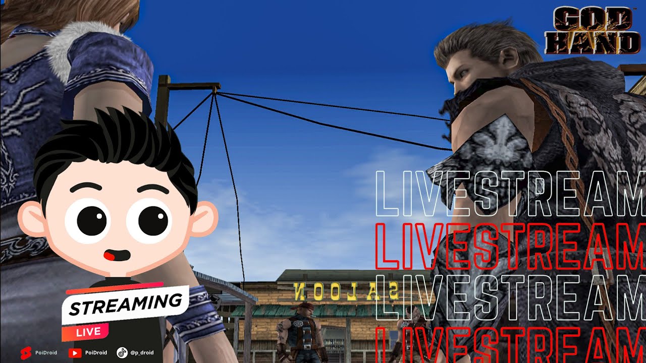 🔴God Hand - Game Fighting Perusak Stik Rental PS - YouTube