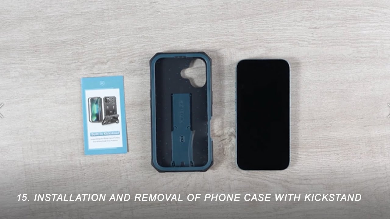 15.Installation and Removal of Phone Case with Kickstand #fntcase - YouTube