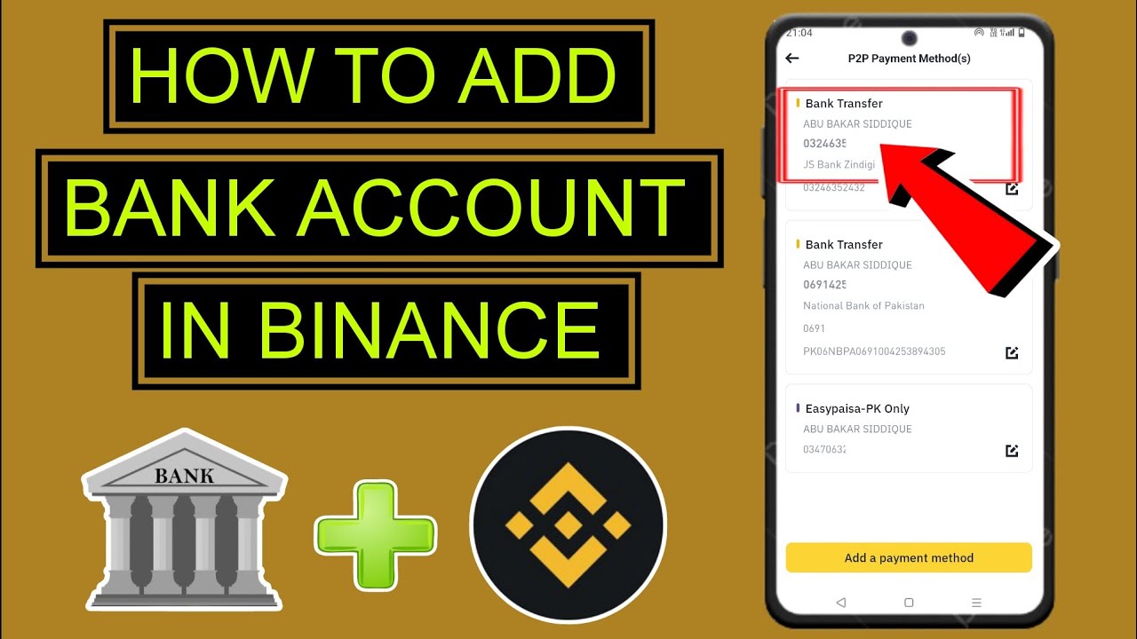 "How to Add a Bank Account to Binance 🔥 Step-by-Step Guide for Easy ...