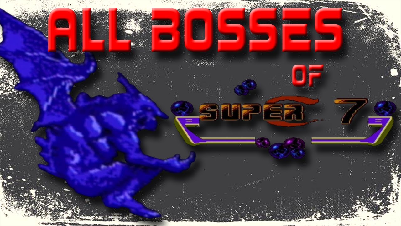 Super Contra 7: All Bosses - YouTube
