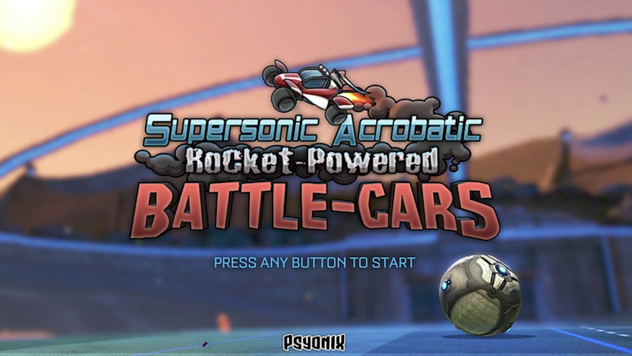 Supersonic Acrobatic Rocket-Powered Battle Cars complete game music ...