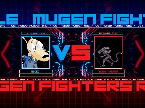 Mugen (Request) Team Rocko Vs Team Alien