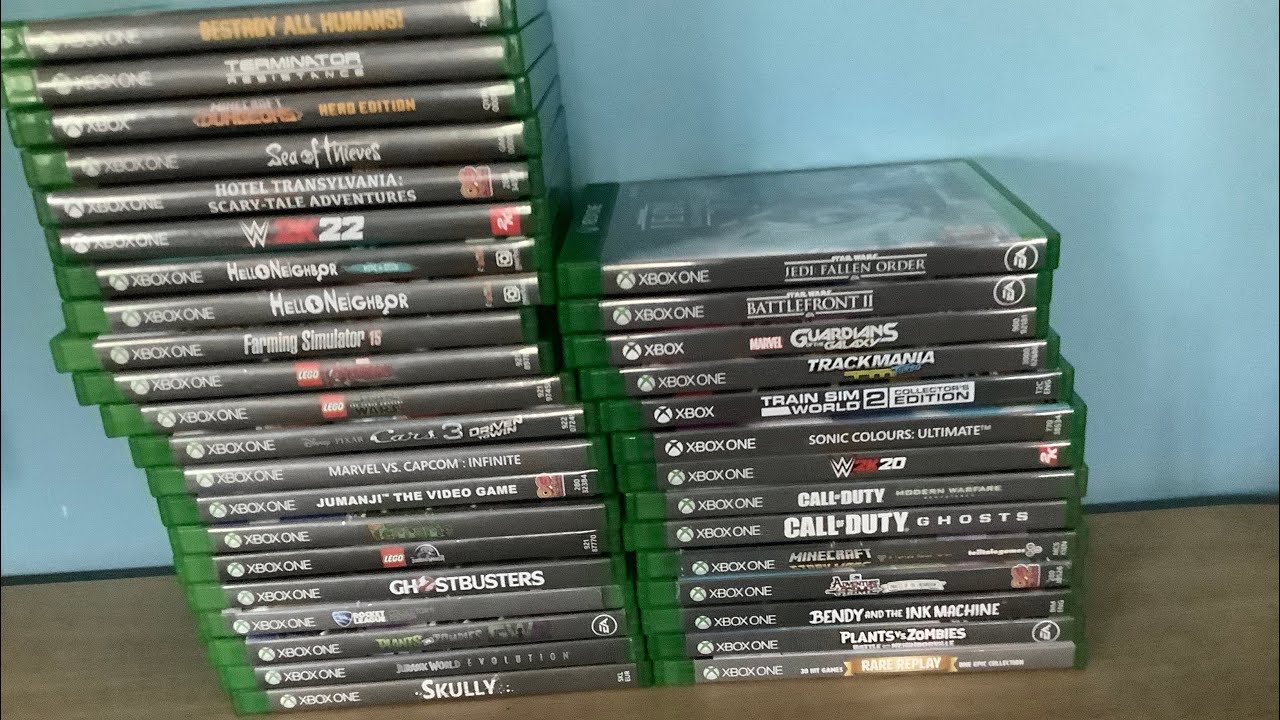 My Xbox One Games Collection 2009 Part 1 - YouTube