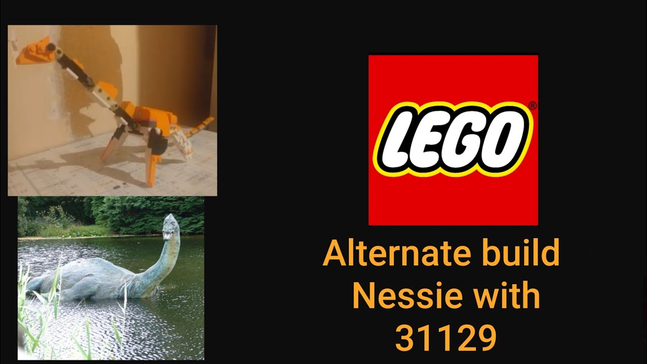 lego creator alternate build nessy for 31129 - YouTube