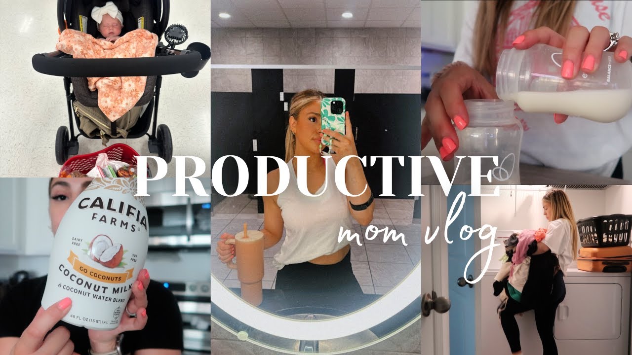 MOM VLOG: Back to gym, 6 week postpartum check up, New fav collagen ...