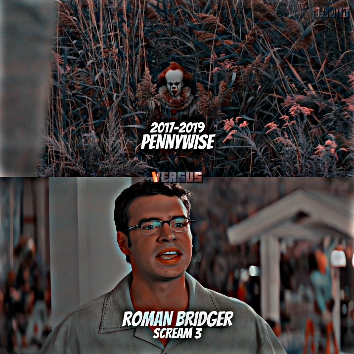 Pennywise ( Movie ) vs Roman Bridger ( Scream 3 ) | Battle - YouTube