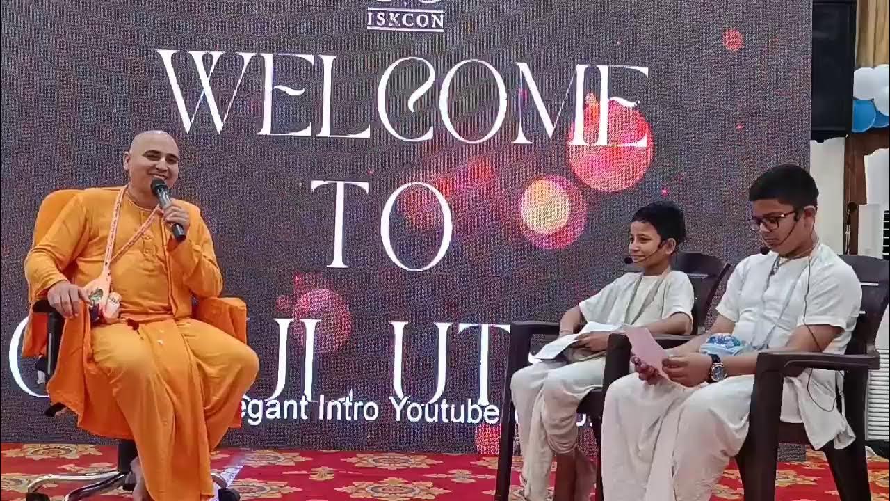 GOKUL UTSAV Lecture by HG Sundar Gopal Prabhu Ji - YouTube