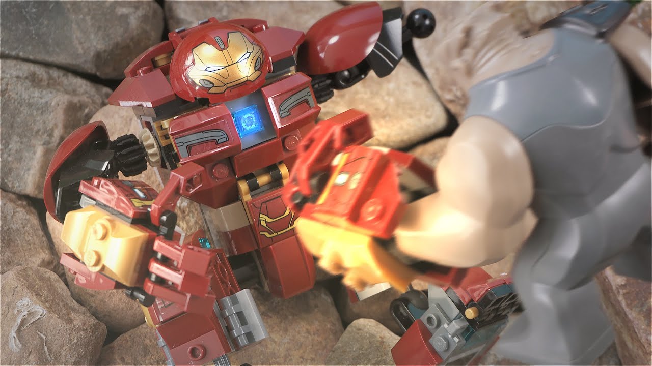 LEGO Avengers Infinity War | Hulkbuster VS Cull Obsidian Scene ...