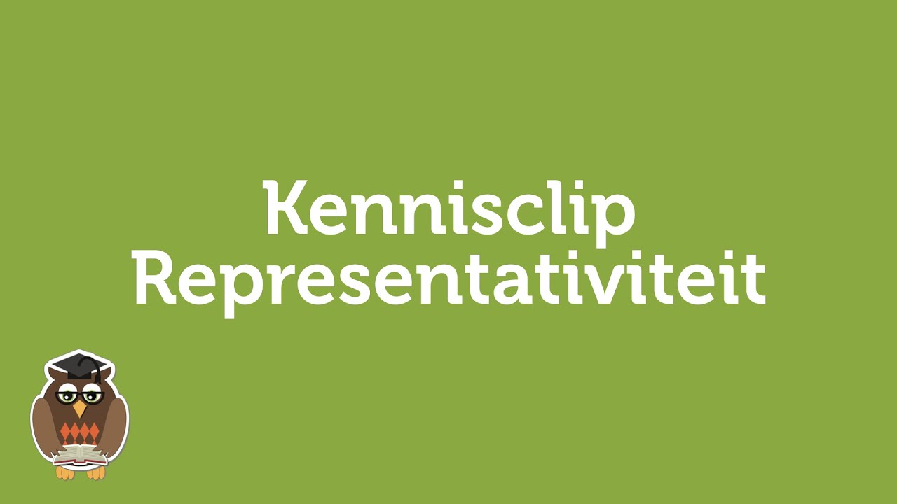 Kennisclip Representativiteit | Bedrijfskunde | Dominus - YouTube