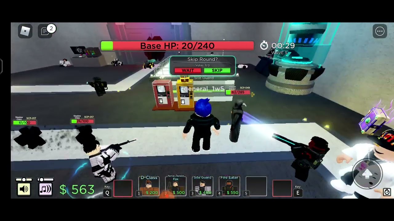 scp tower defence /_\ 1 - YouTube