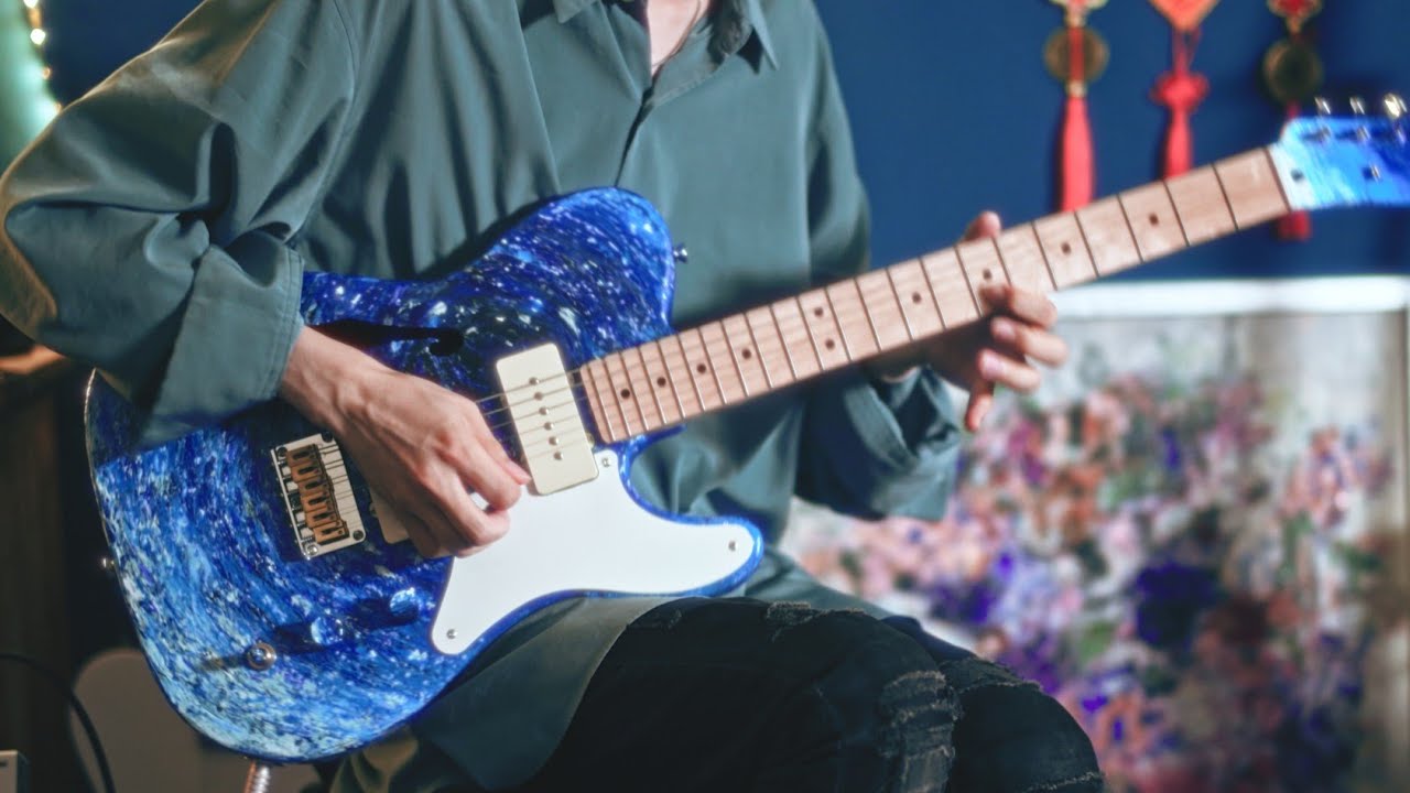 modern midwest emo/ math rock riff (standard tuning) - YouTube