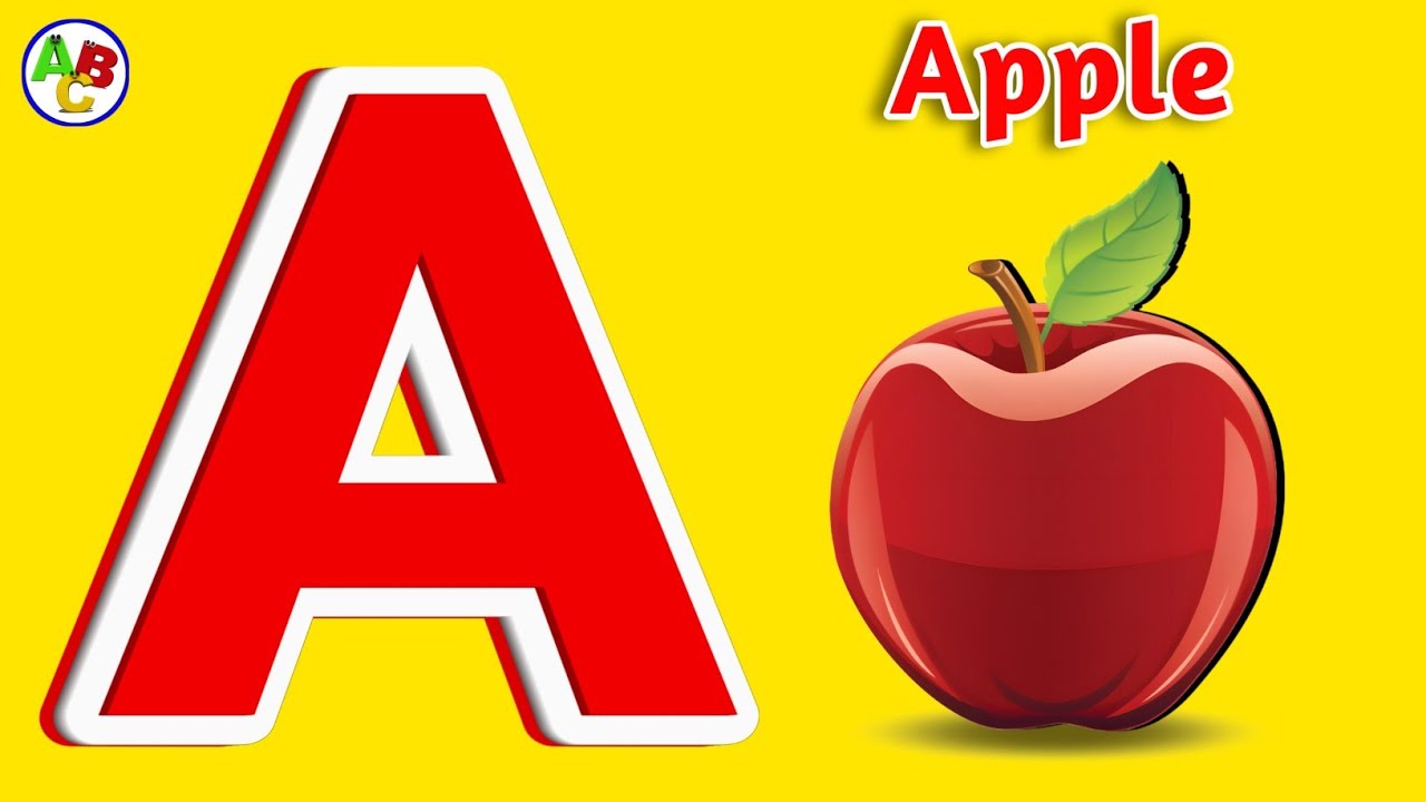 A is for Apple 🍎 | A A Apple Phonics Song for Kids | ABC Learning for ...
