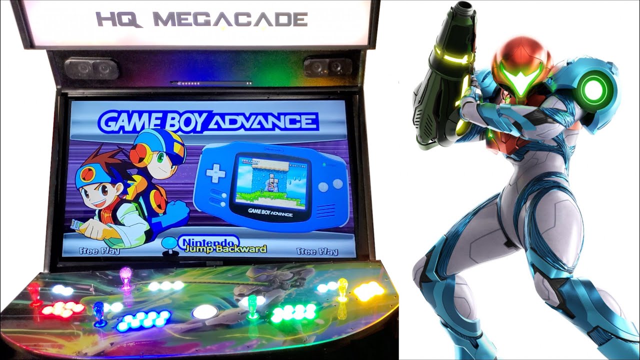 Nintendo's Gameboy Advanced on HQ Megacade - Extreme Home Arcades - YouTube