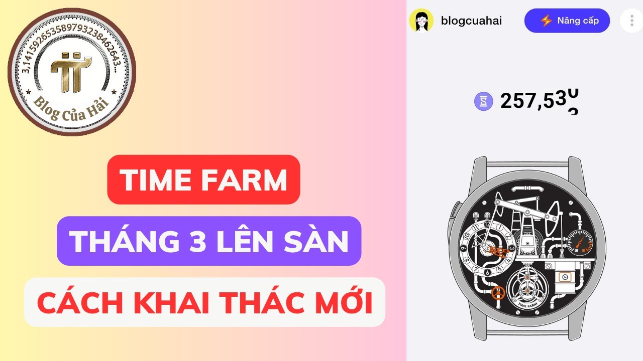 Khi Nào Time Farm Lên Sàn - Tháng 3 Ra Mắt TOKEN Seconds l Blog Của Hải ...