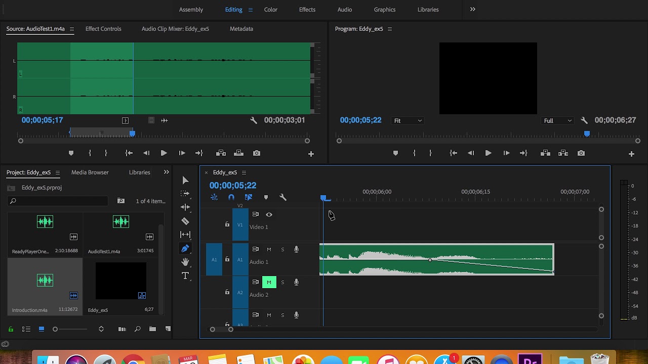 Audio Editing - add transitions, fades in and fade out - YouTube