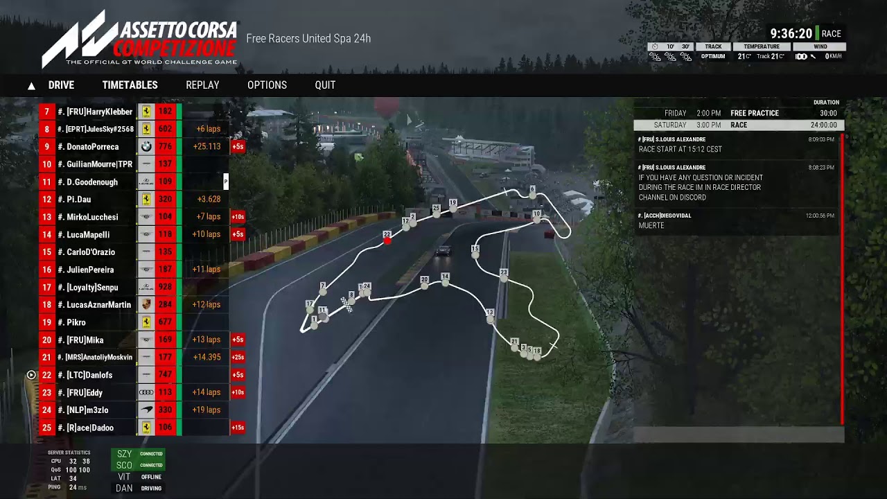 Spa 24h - Assetto Corsa Competizione - YouTube