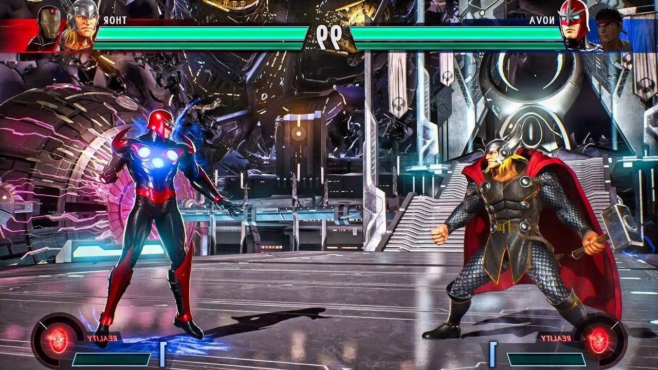 Marvel vs Capcom Infinite | Nova & Strider Hiryu vs Thor & Ultron | PC ...