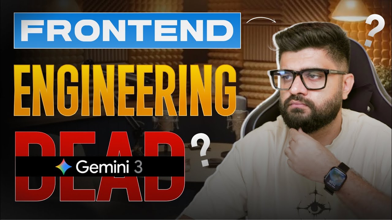 Gemini 3.0 Claims Frontend Is Over—Here’s My Take! | Manu Arora - YouTube