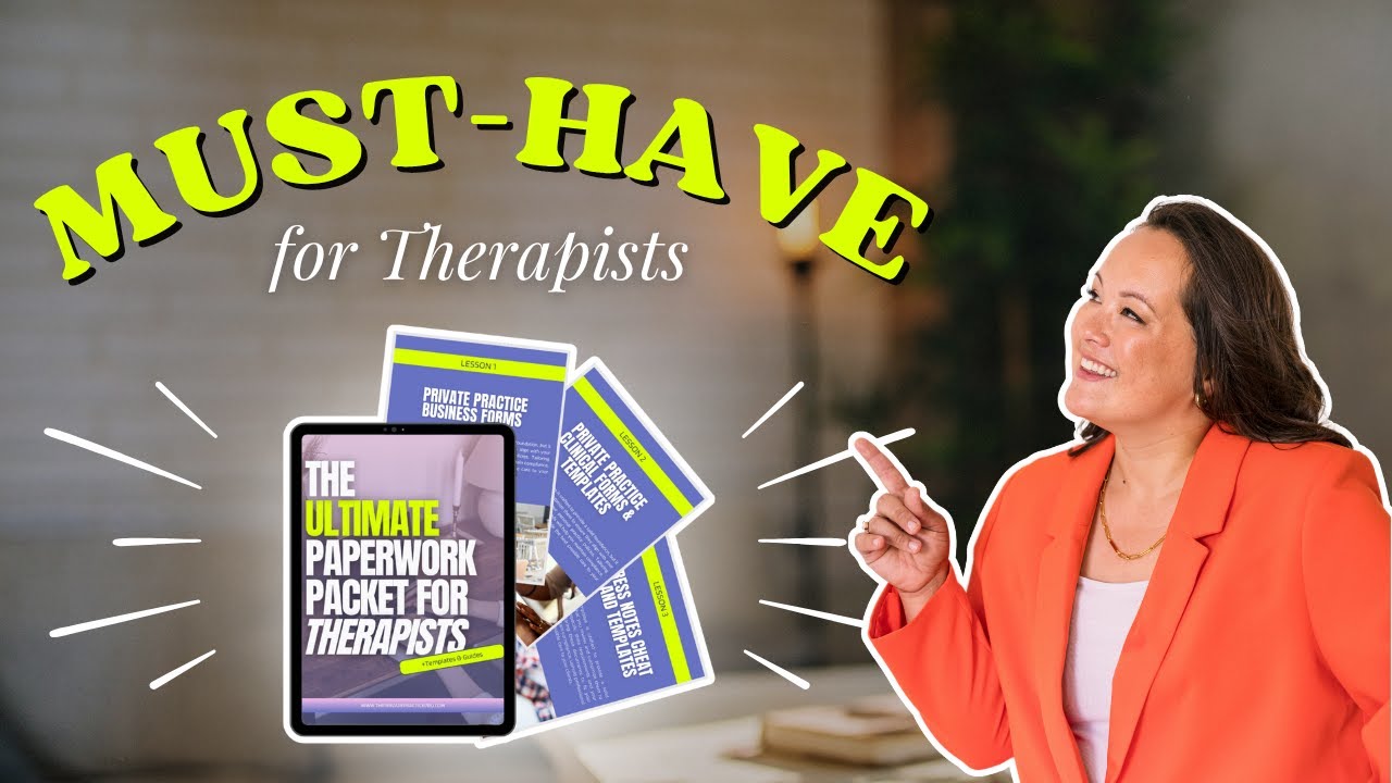 The Paperwork Every Therapist needs in Private Practice - YouTube