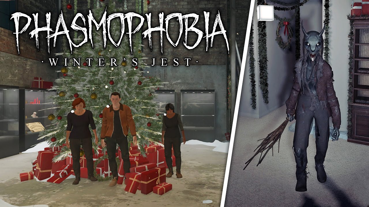 Phasmophobia's Winter Event is Here! | Phasmophobia - LIVE - YouTube