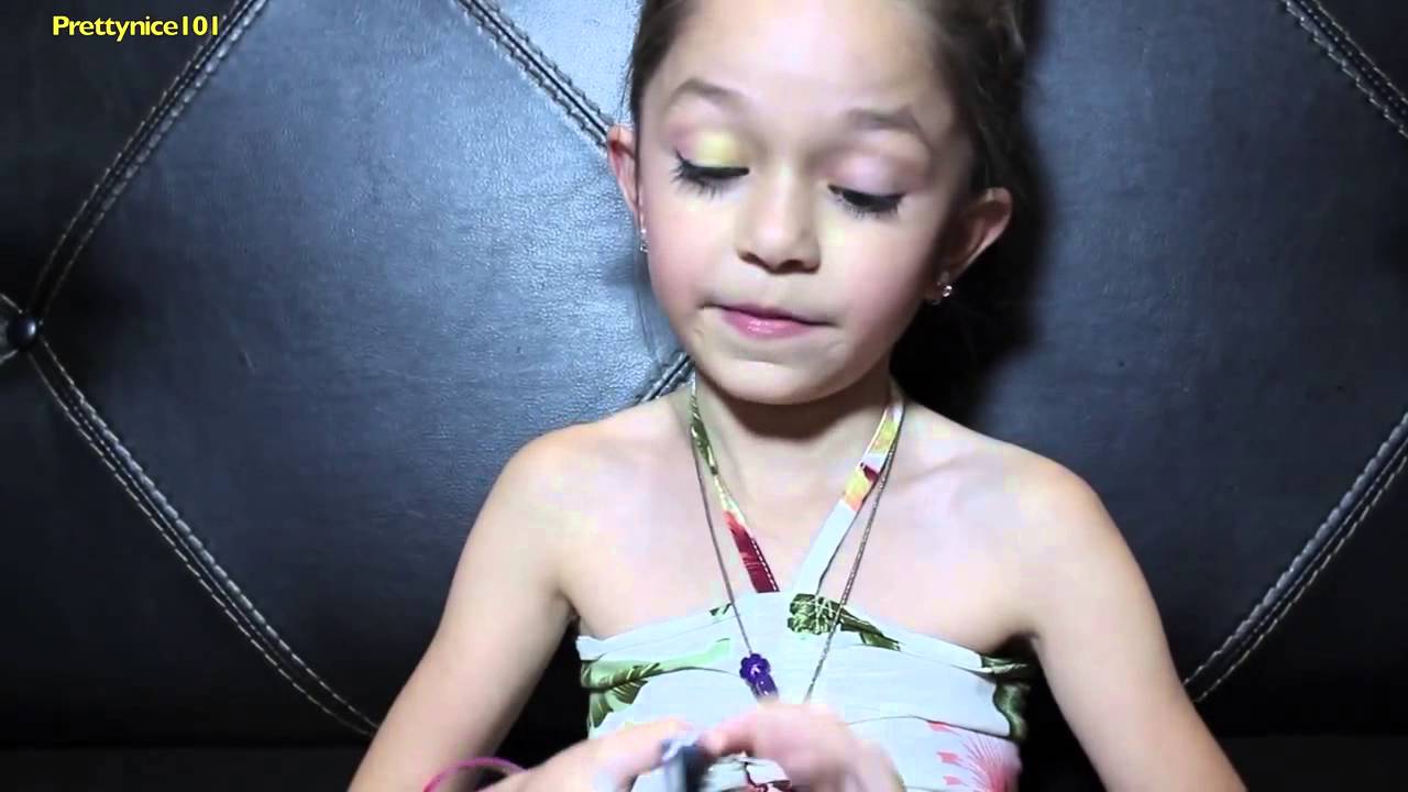 Bellas Makeup Tut 8 Year Old Makeup Pro Makeup Video - YouTube